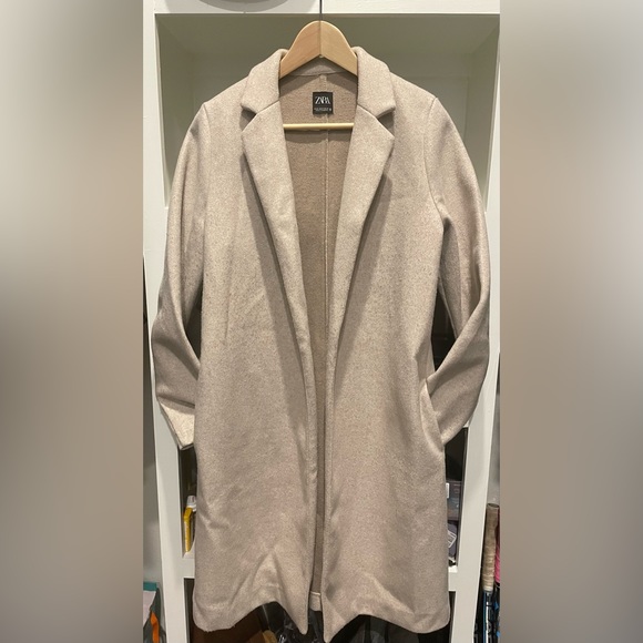 Zara | Jackets & Coats | Zara Sand Beige Trench Coat Sz M | Poshmark
